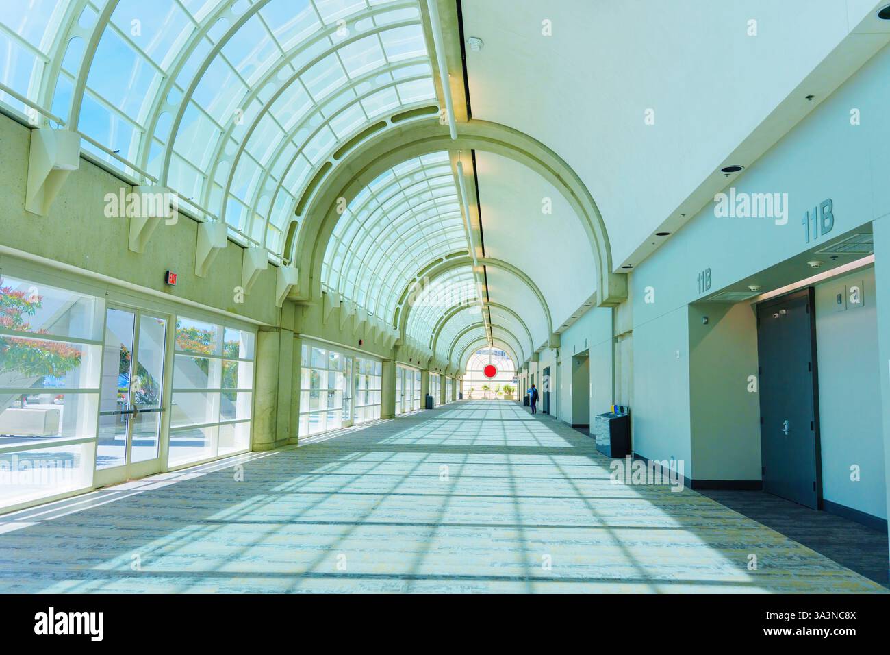 San Diego, California - April 17, 2024: Bright and spacious interior ...