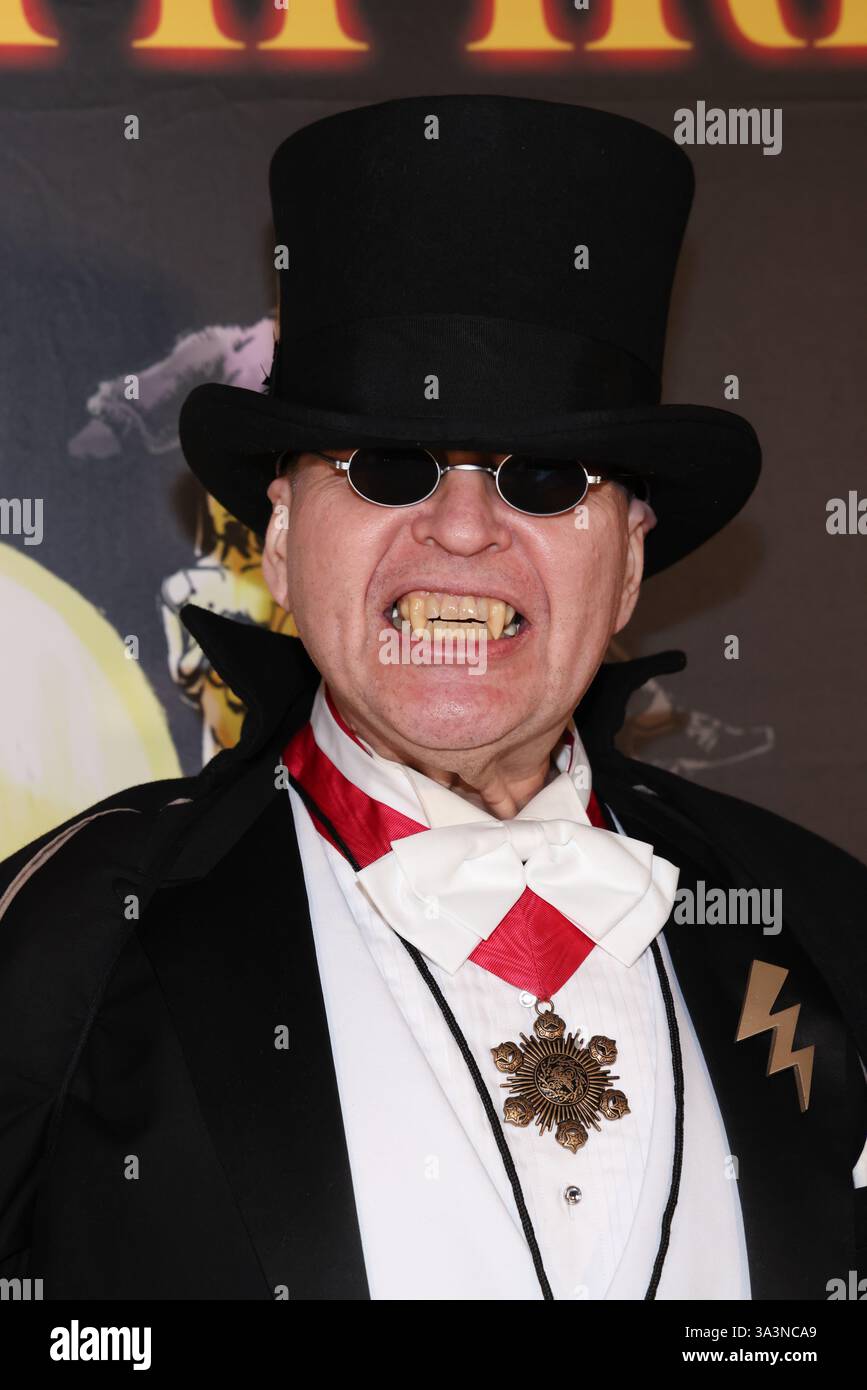 Burbank, California, USA. 15th March, 2025. John McCrocklin attending ...