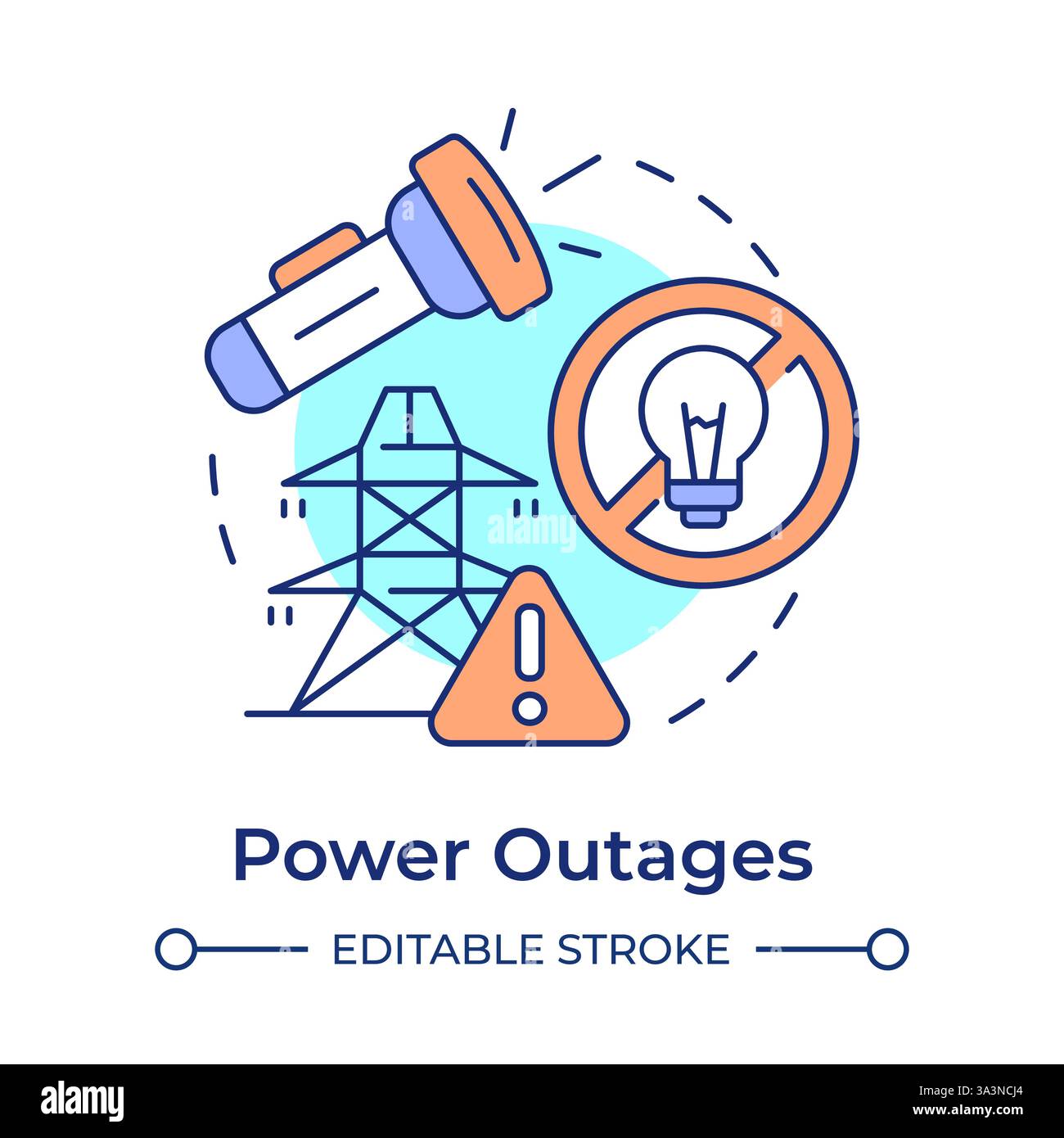 Blackout out Stock Vector Images - Alamy