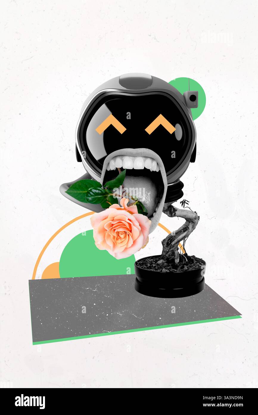 Trend artwork composite photo collage design of astronaut equipment ...