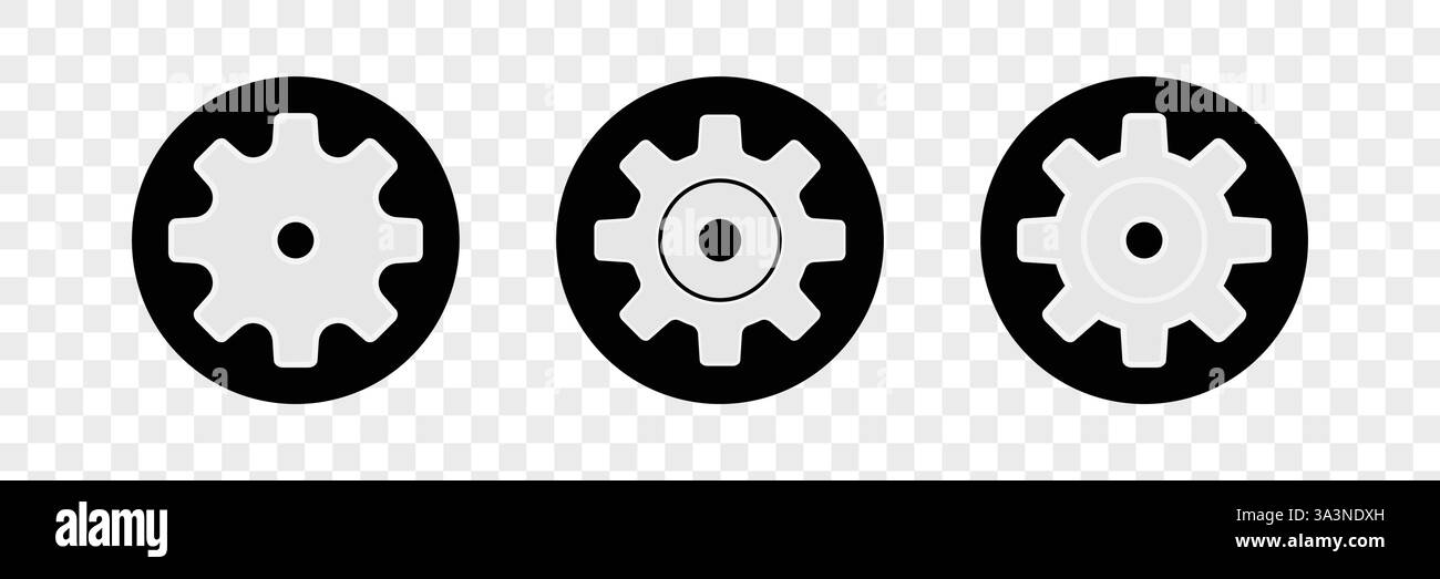 Setting Icon Vector. Cog Settings Icon Symbol Stock Vector Image & Art ...