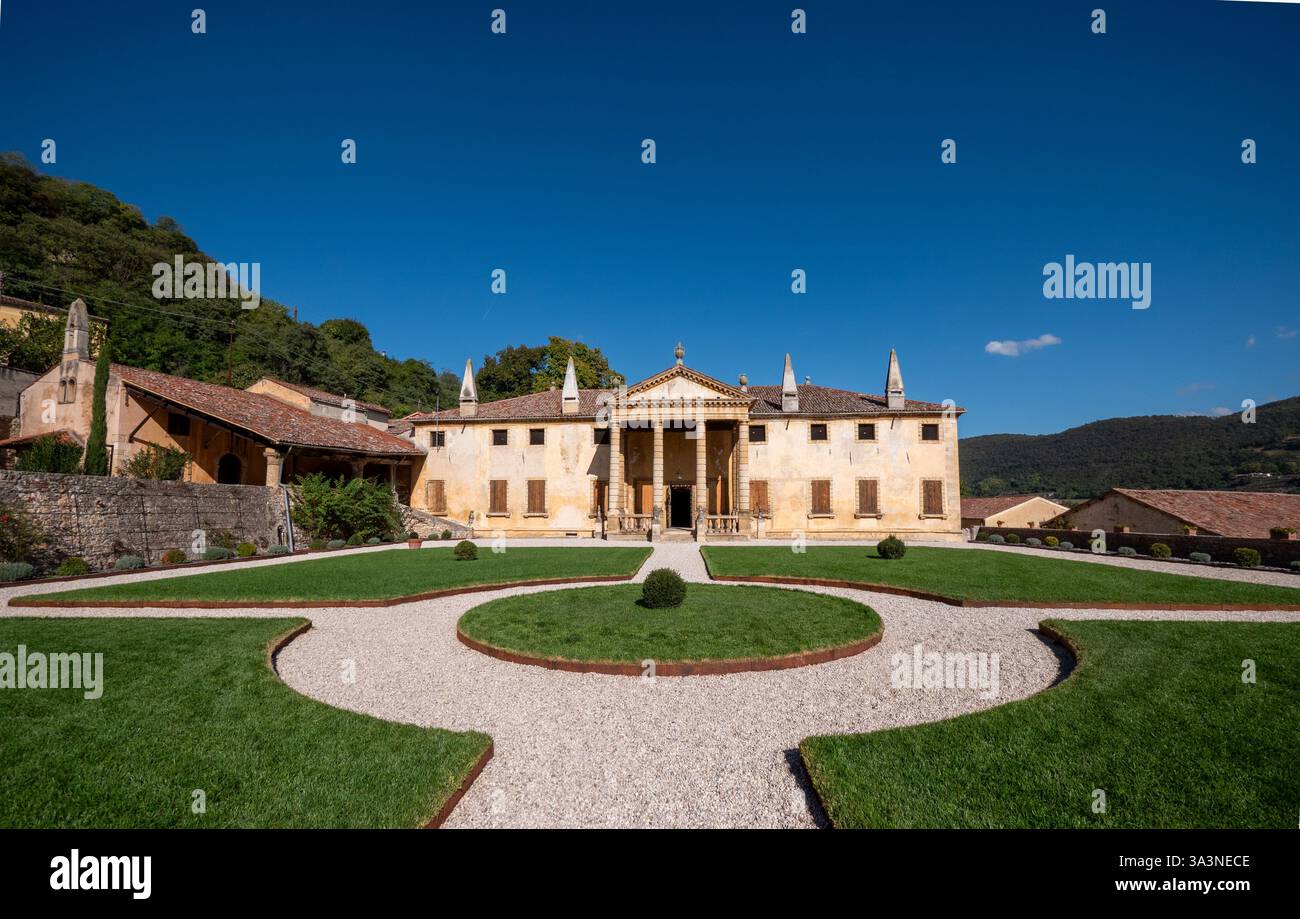 Villa Priuli Lazzarini Historic Italian Architecture Stock Photo - Alamy