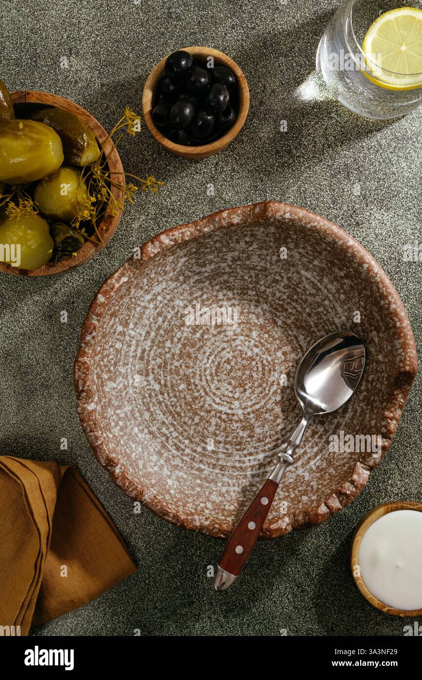 Table setting background light hi-res stock photography and images - Alamy