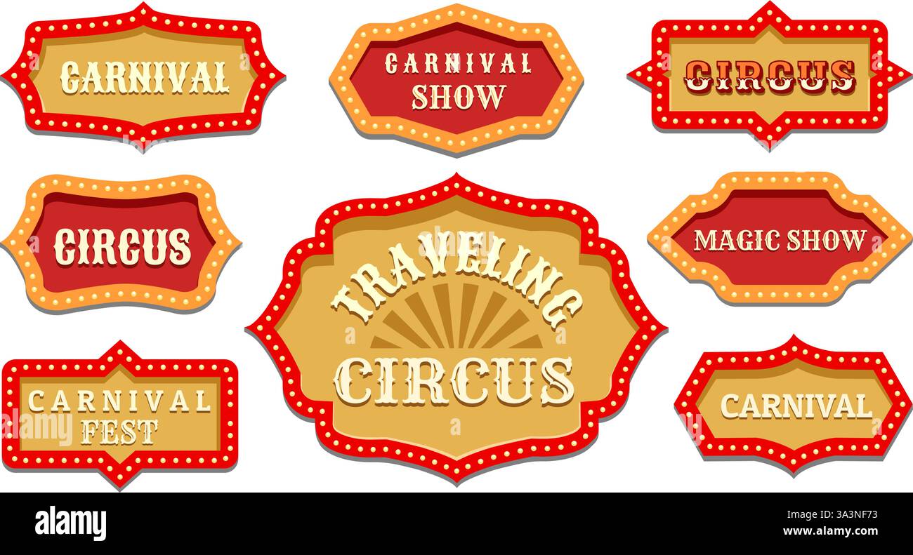 Light bulb cartoon signboards Stock Vector Image & Art - Alamy