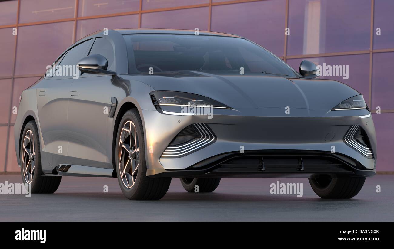 BYD SEAL: A dynamic and intelligent electric car from China Stock Photo ...