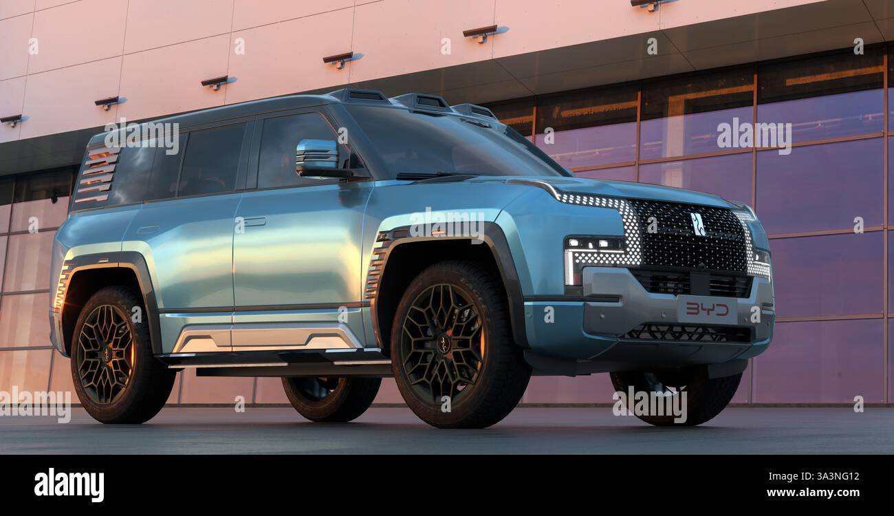 BYD Yangwang U8-a luxury SUV from China Stock Photo - Alamy