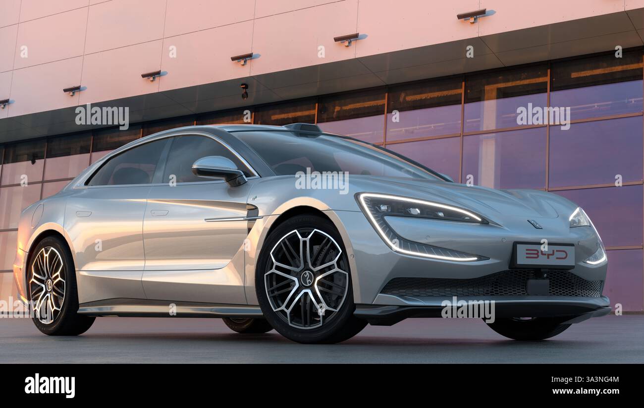 Yangwang U7 - BYD luxury sedan with breakthrough technologies Stock ...