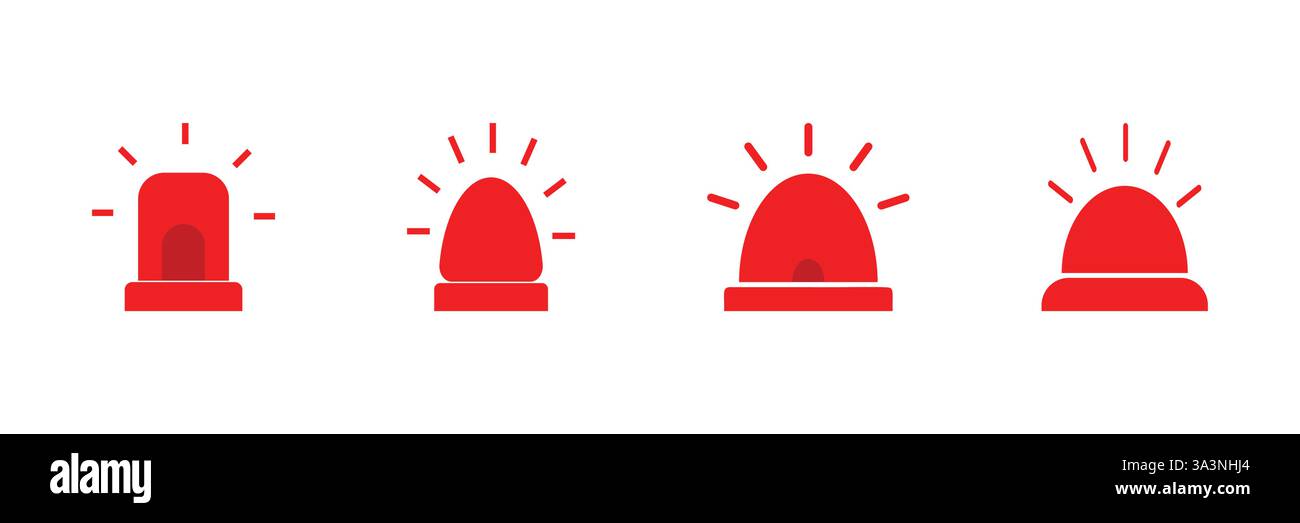 Siren vector icon. Vector illustration Stock Vector Image & Art - Alamy