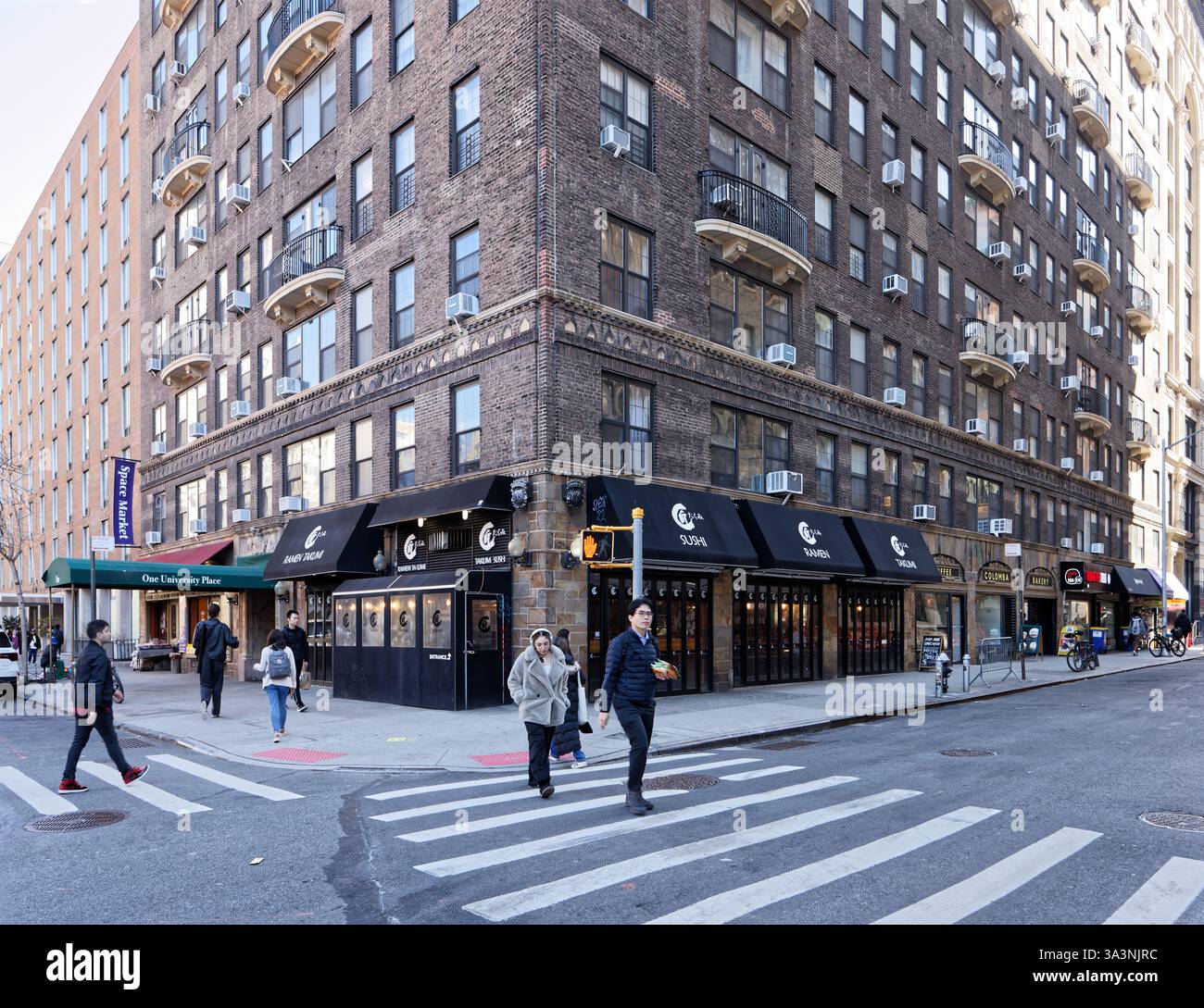 1 University Place is a 21-story apartment building of brick, stone ...