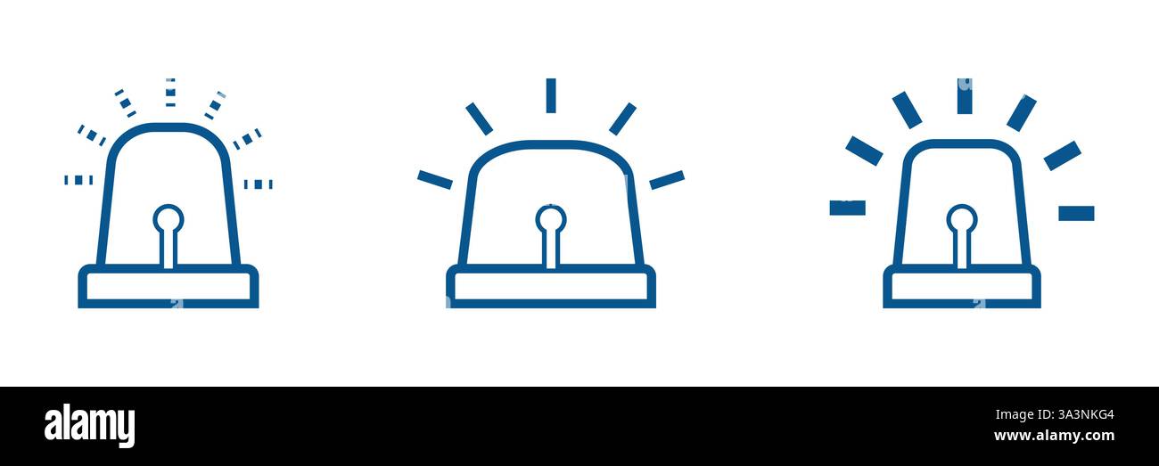 Siren vector icon. Vector illustration Stock Vector Image & Art - Alamy