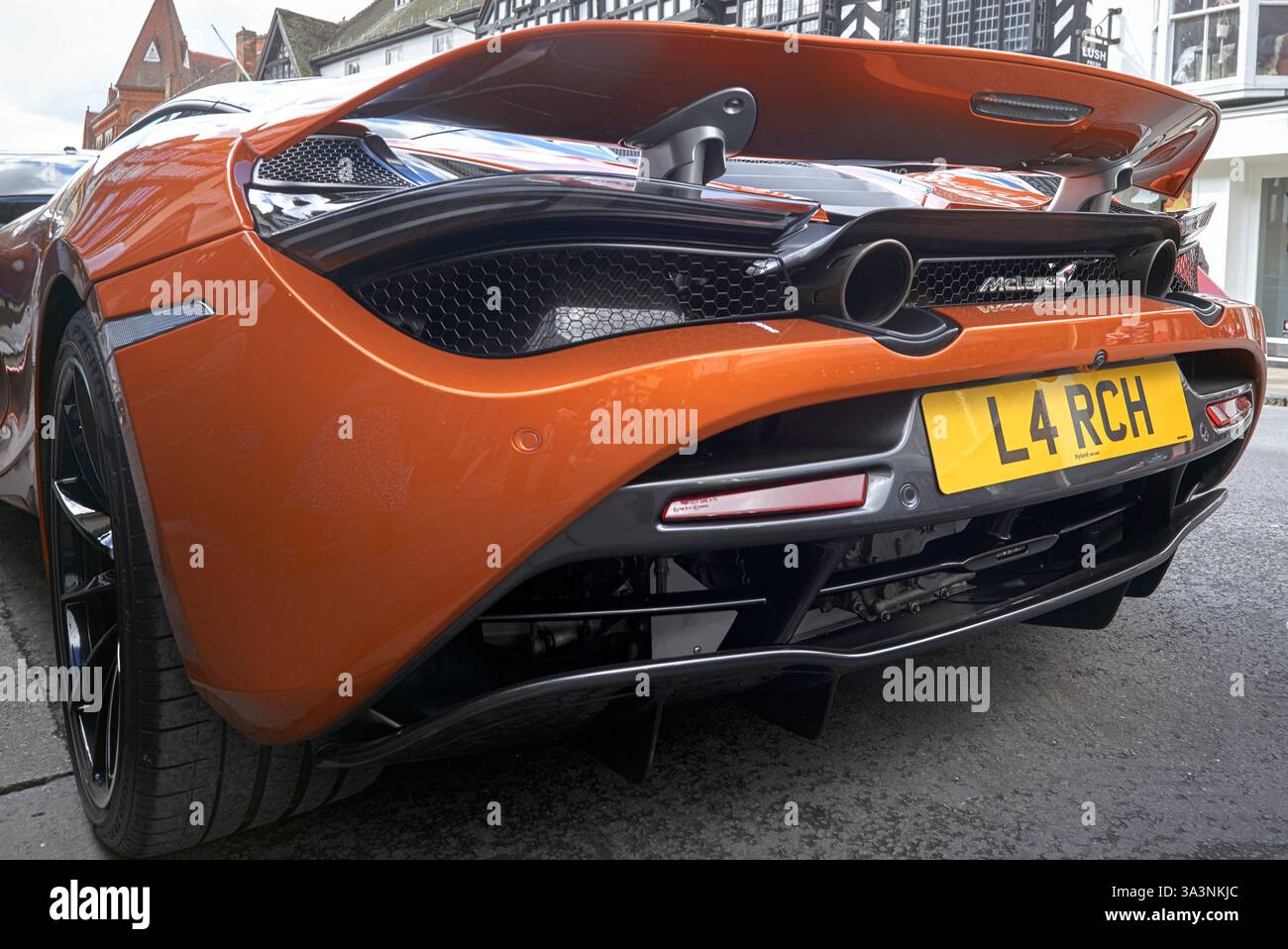 MCLAREN 720S 2019 orange Stock Photo - Alamy