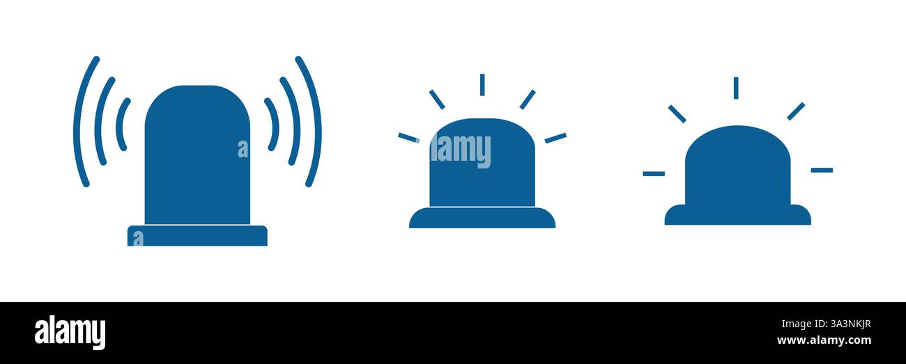 siren icon vector illustration design template Stock Vector Image & Art ...