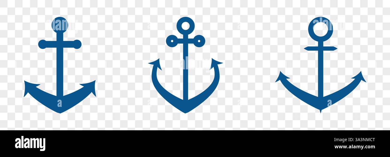 Boat anchor. Hand drawn boat anchor vector illustration. Vintage anchor engraving style drawing ...