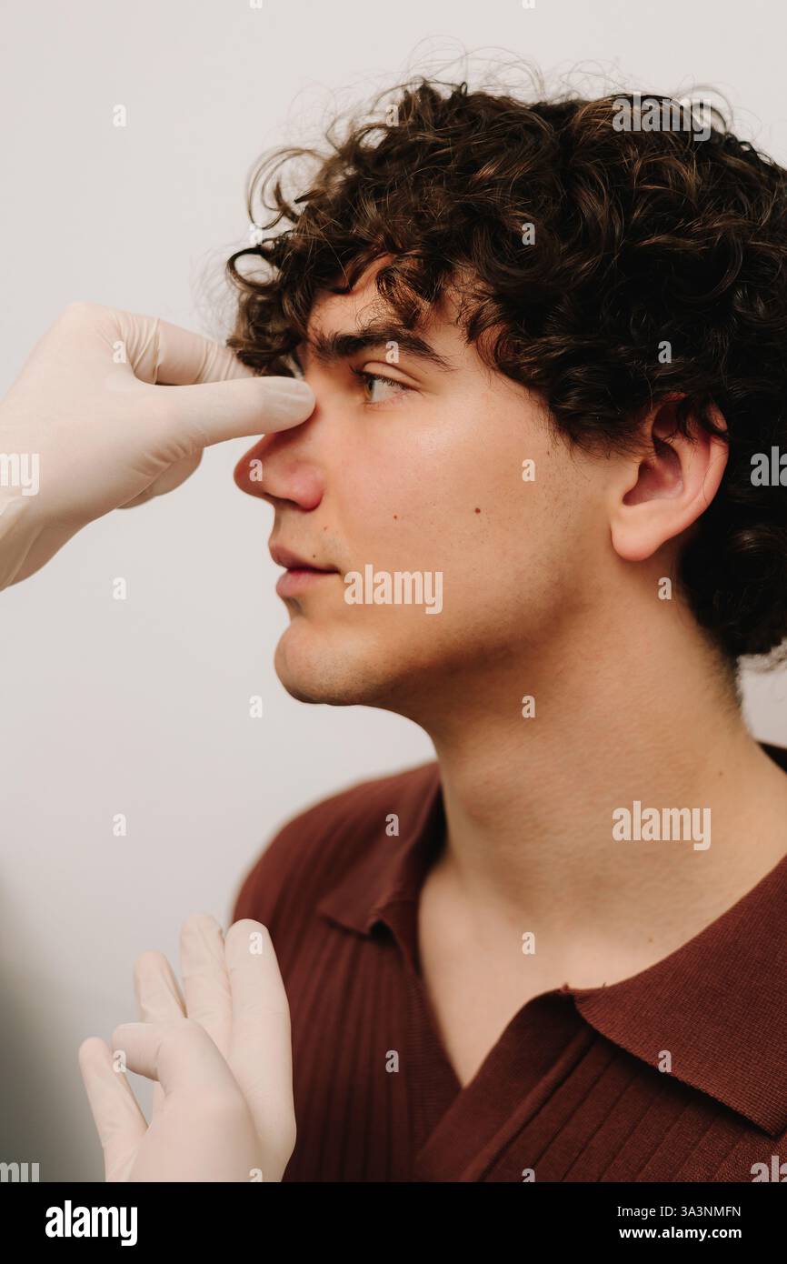 Rhinoplasty to change size or shape of nose and fix issues from injury ...