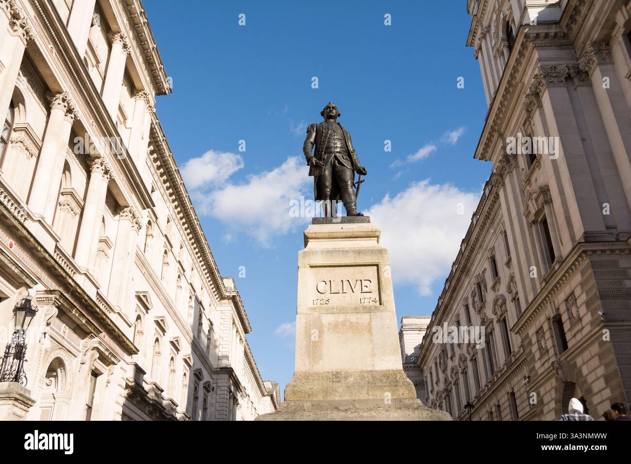 Statue of Robert Clive (Clive of India) on King Charles Street ...