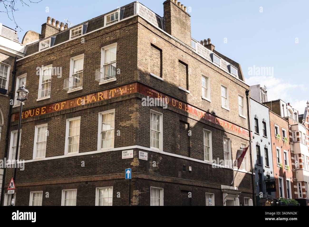 The House of St Barnabas (aka The House of Charity), Greek Street, Soho ...