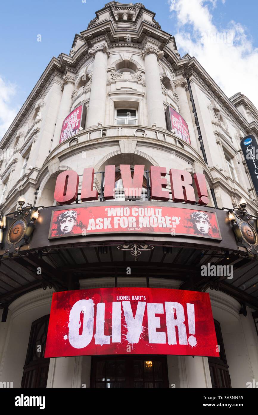 Lionel Barts' Oliver The Musical at the Gielgud Theatre, Shaftesbury ...