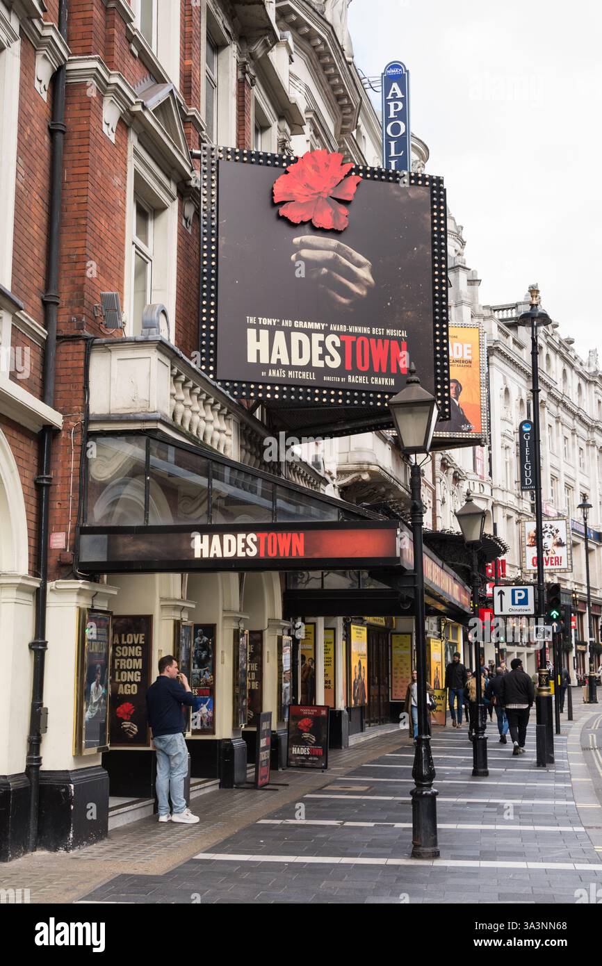 Hadestown by singer-songwriter Anaïs Mitchell at The Lyric Theatre ...