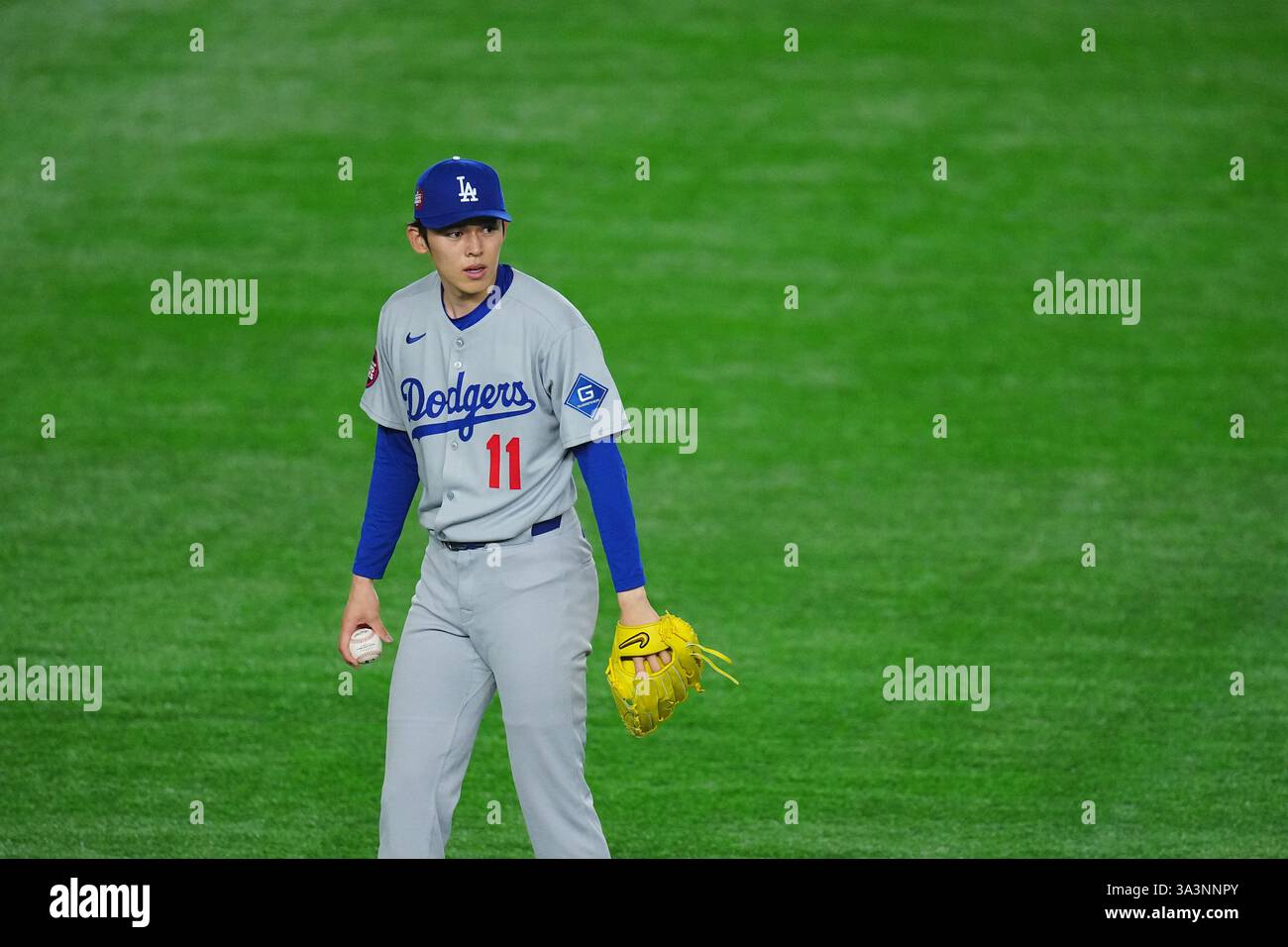 Roki Sasaki (Dodgers), MARCH 17, 2025 - Baseball : MLB World Tour Tokyo ...