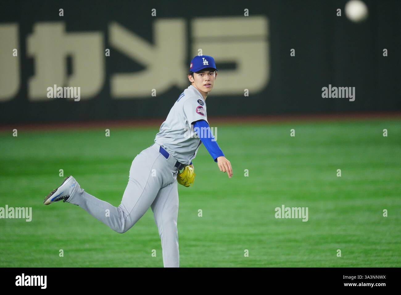 Roki Sasaki (Dodgers), MARCH 17, 2025 - Baseball : MLB World Tour Tokyo ...