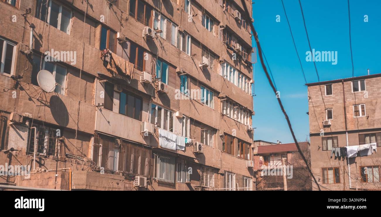 Soviet era residential housing block hi-res stock photography and ...