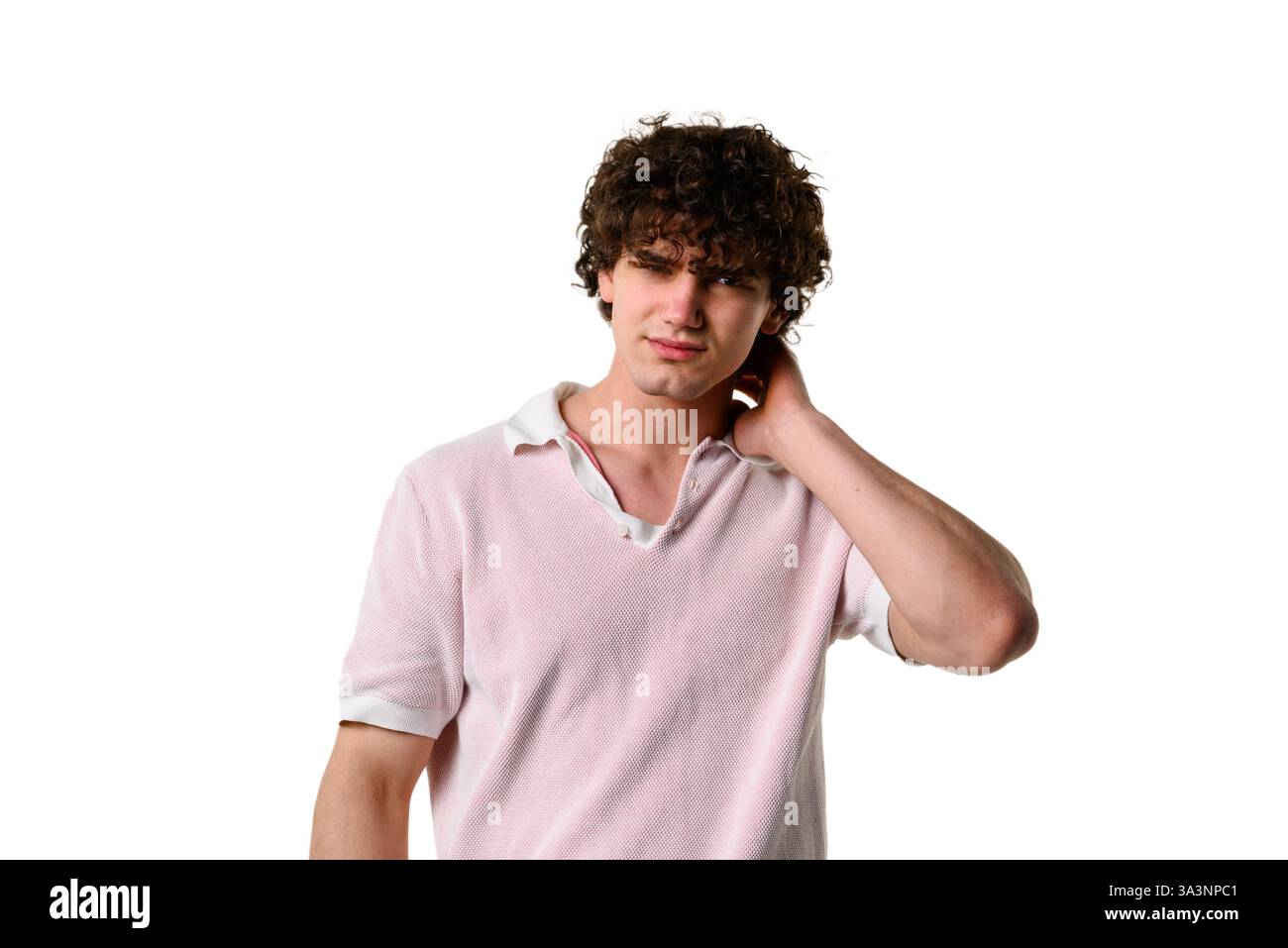 Virus caused inflammation of the back of the throat. Suffering acute ...