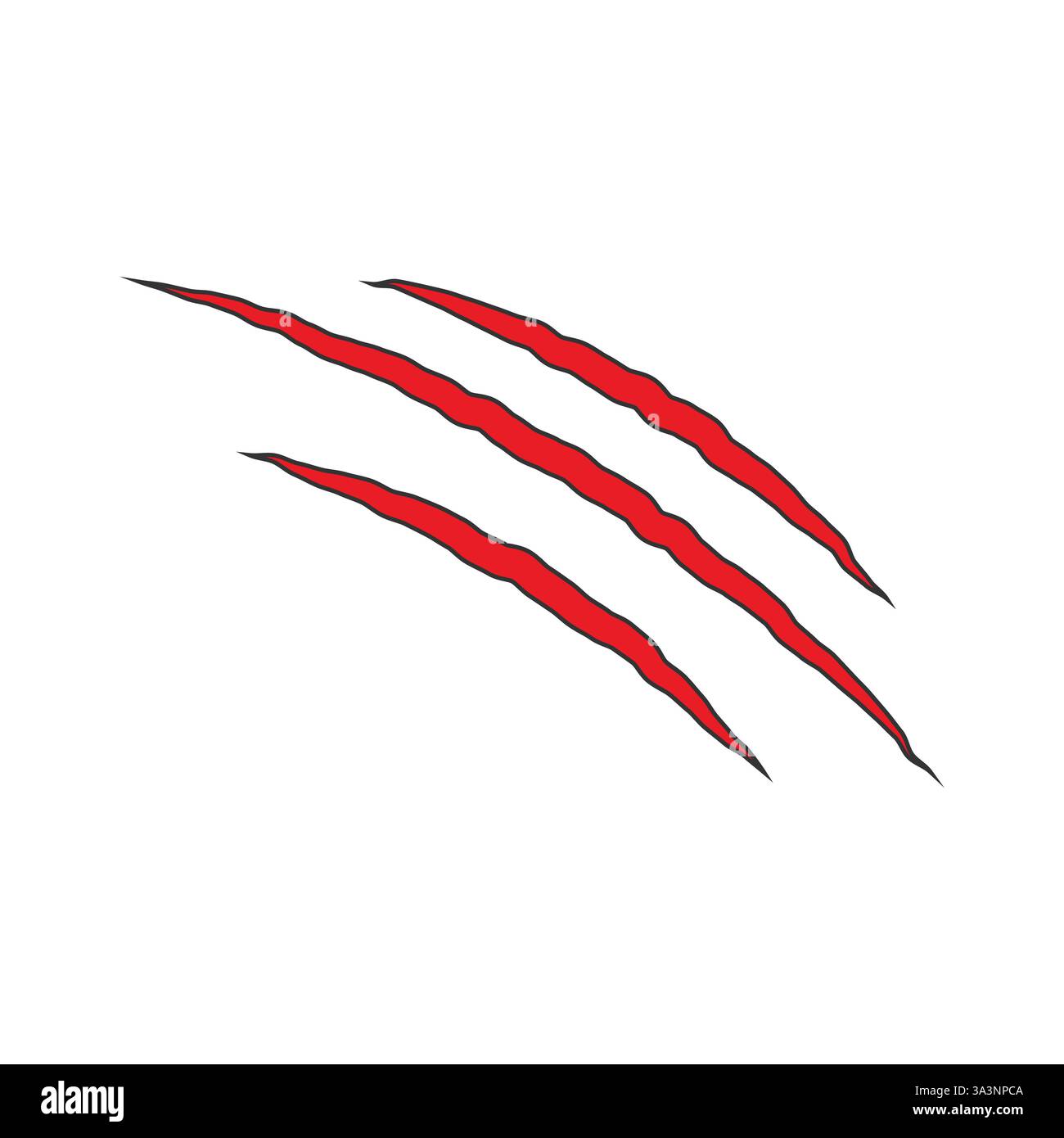 Claw marks vector hi-res stock photography and images - Alamy