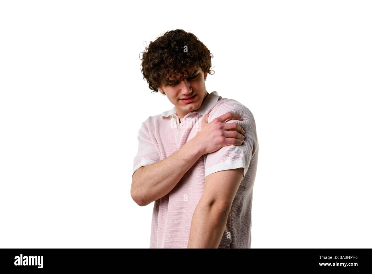 Man is suffering from brachial plexopathy. Feeling pain from ...