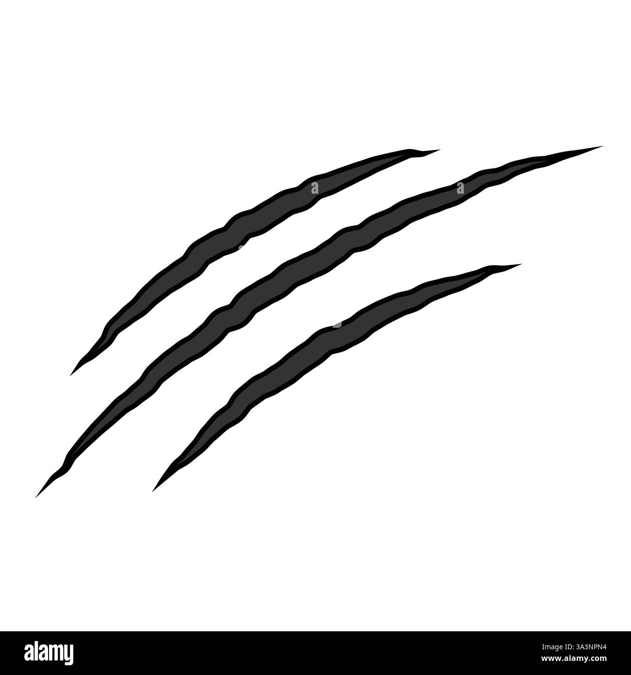 Animal scratch Black and White Stock Photos & Images - Alamy