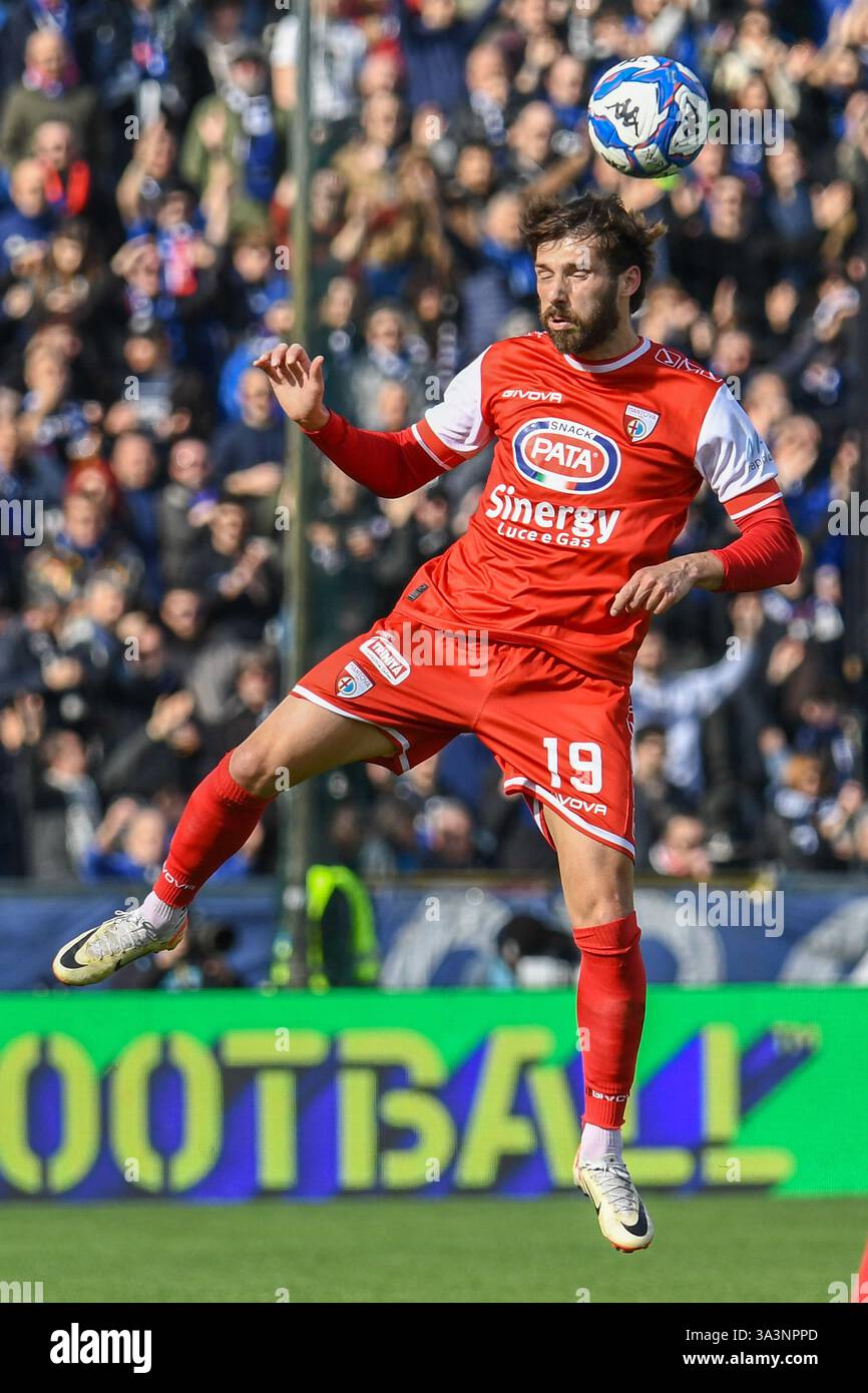 Leonardo Mancuso (Mantova) during AC Pisa vs Mantova 1911, Italian ...