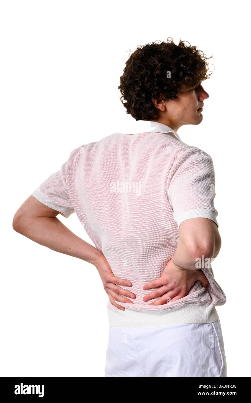 Painful osteochondrosis of the transverse spine. Feeling muscular ...