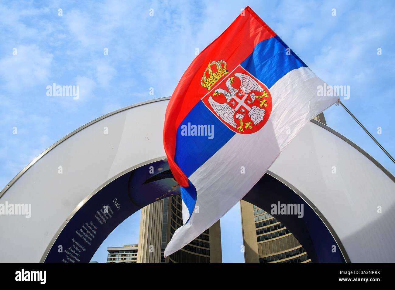 Serbian ethnicity flag hi-res stock photography and images - Alamy