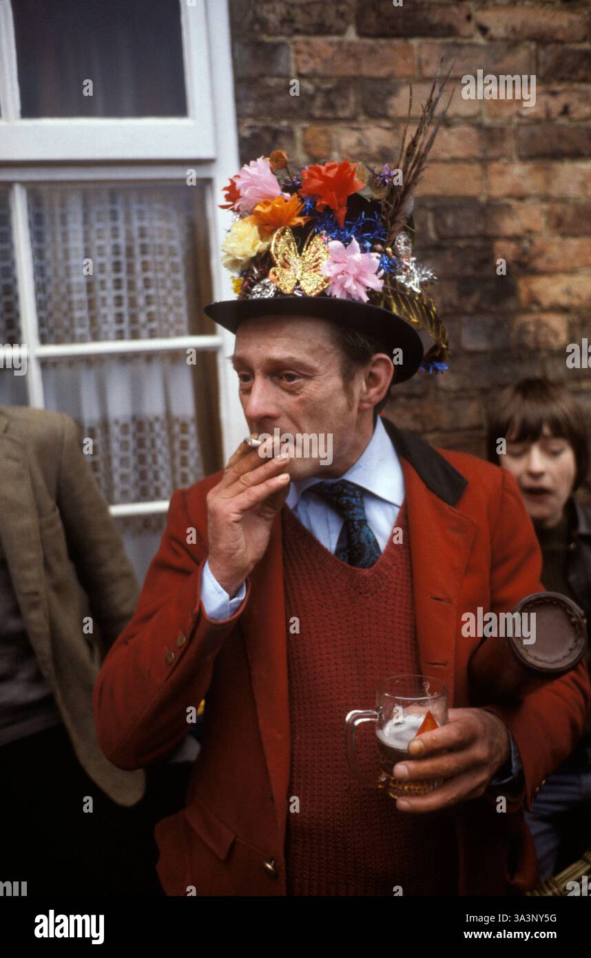 Chief Boggin played by Arthur Clark at the Haxey Hood Game. North ...