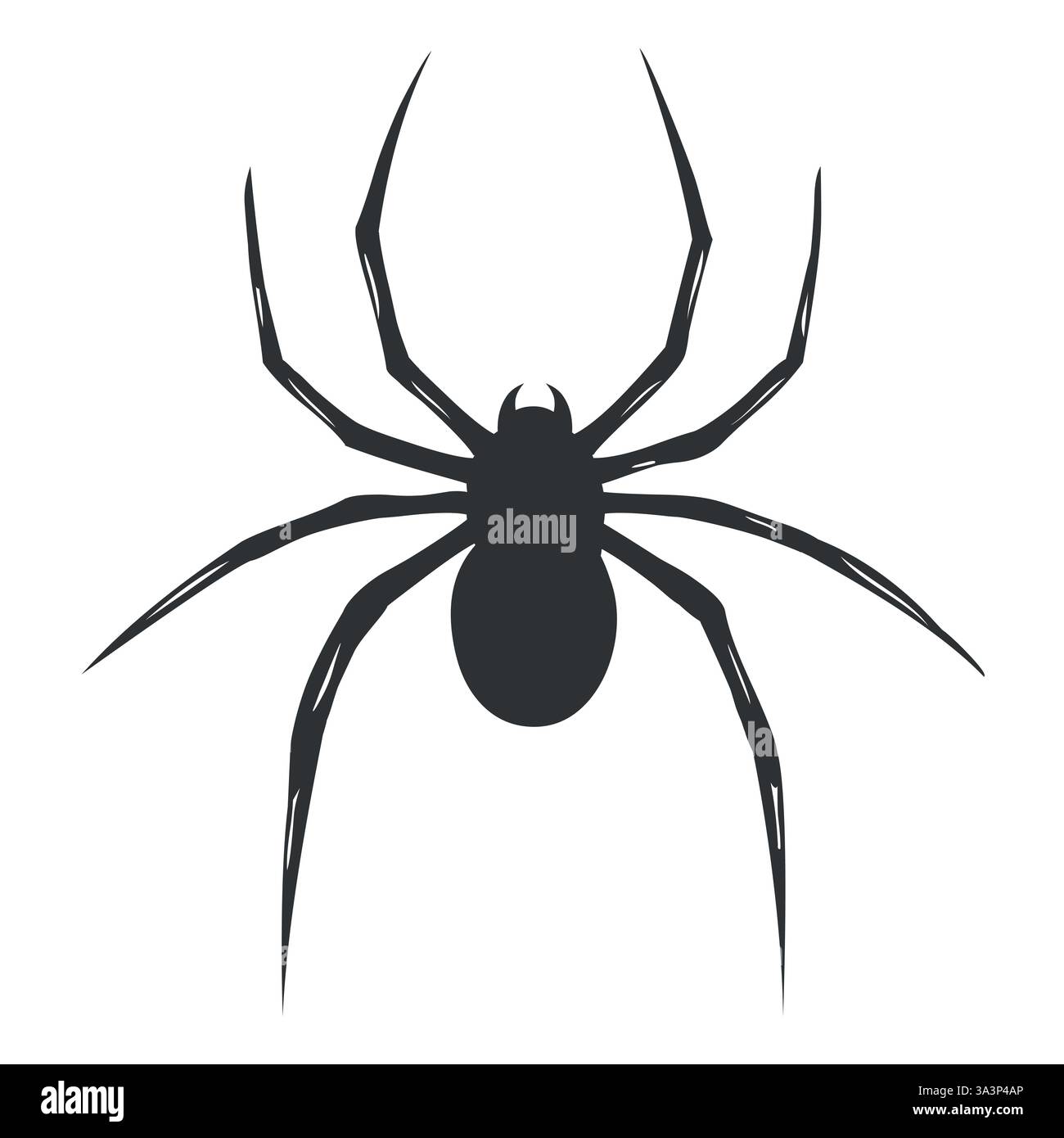 Spider icon silhouettes vector illustration Stock Vector Image & Art ...