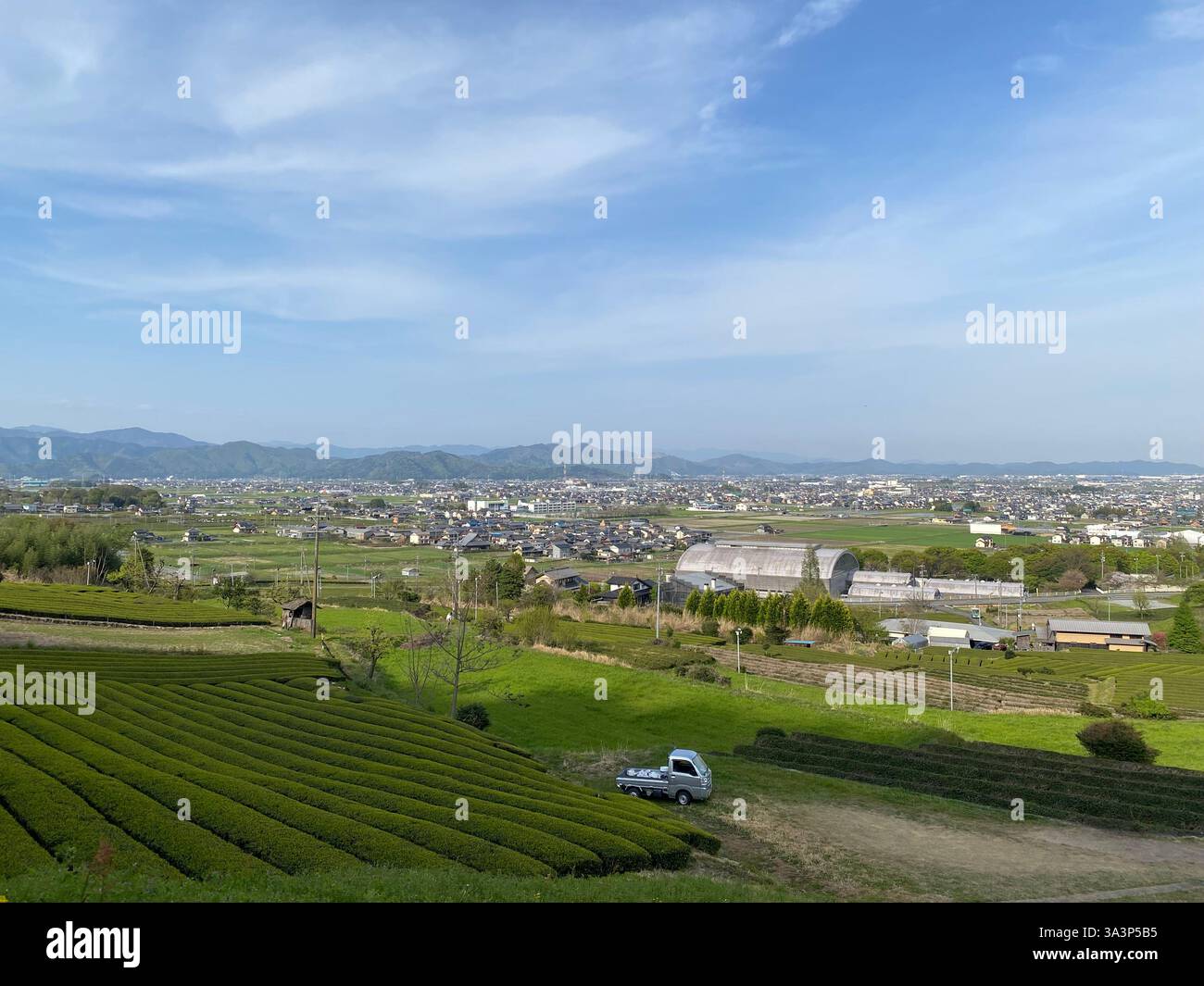 This serene landscape captures the peaceful essence of the Japanese ...