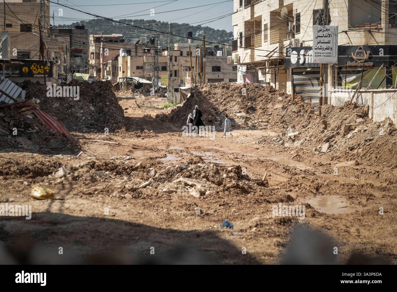 March 15, 2025, Jenin, Jenin Governorate, Israel: The Jenin refugee ...