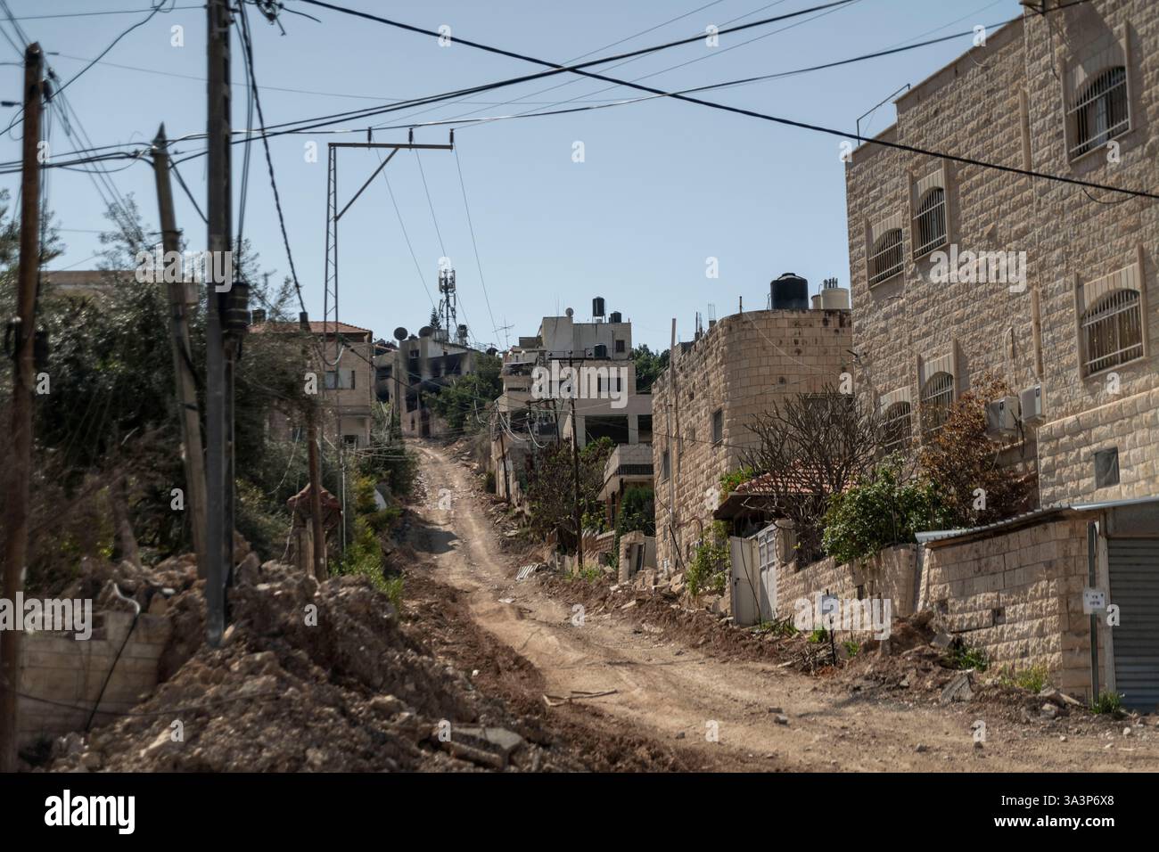 Jenin, Jenin Governorate, Israel. 15th Mar, 2025. The Jenin refugee ...