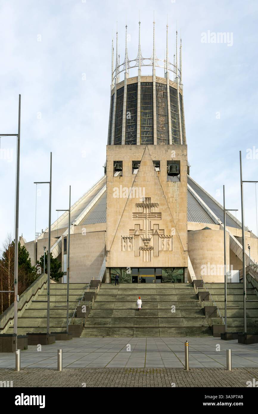Modern architecture of Roman Catholic cathedral church, Metropolitan ...