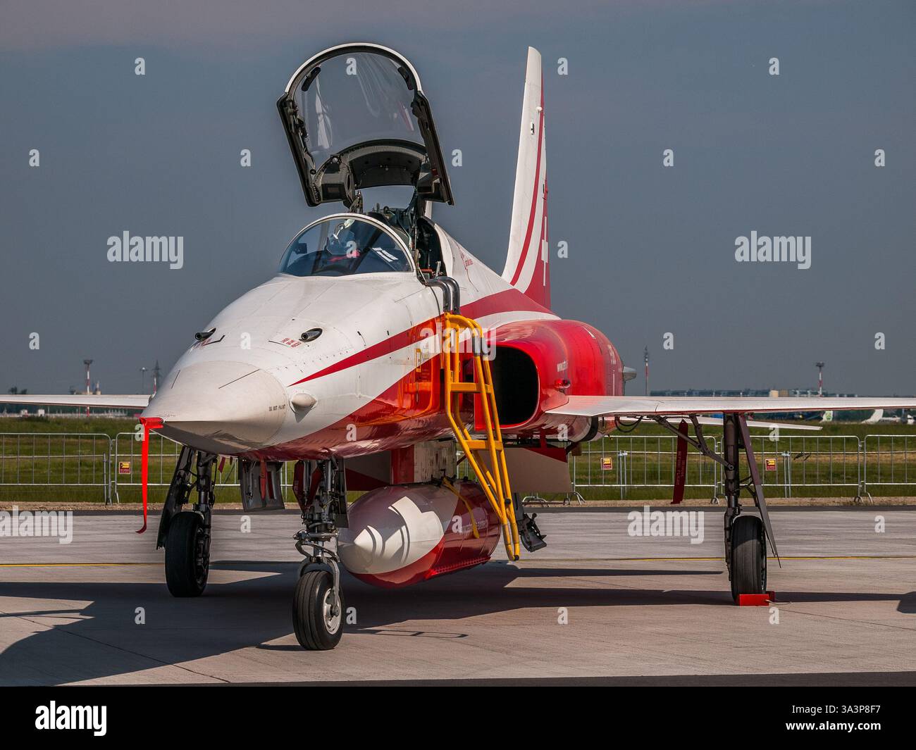 Belin, Germany - June.11.2010: The forebody of Patrouille Suisse ...
