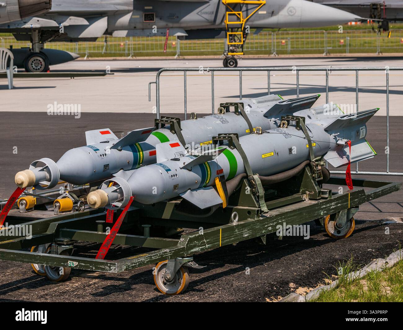 Belin, Germany - June.11.2010: Raytheon GBU-12 Paveway IV 500 lbs GPS ...