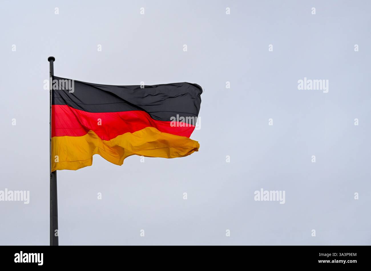 Ukraine flag waving on wind hi-res stock photography and images - Alamy