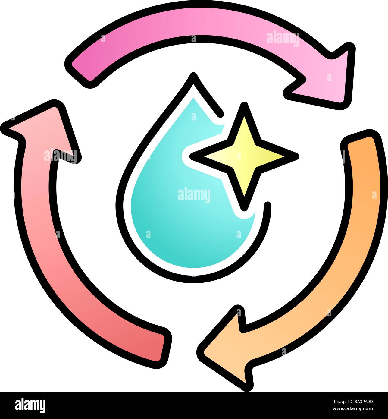 Water resource management Stock Vector Images - Alamy