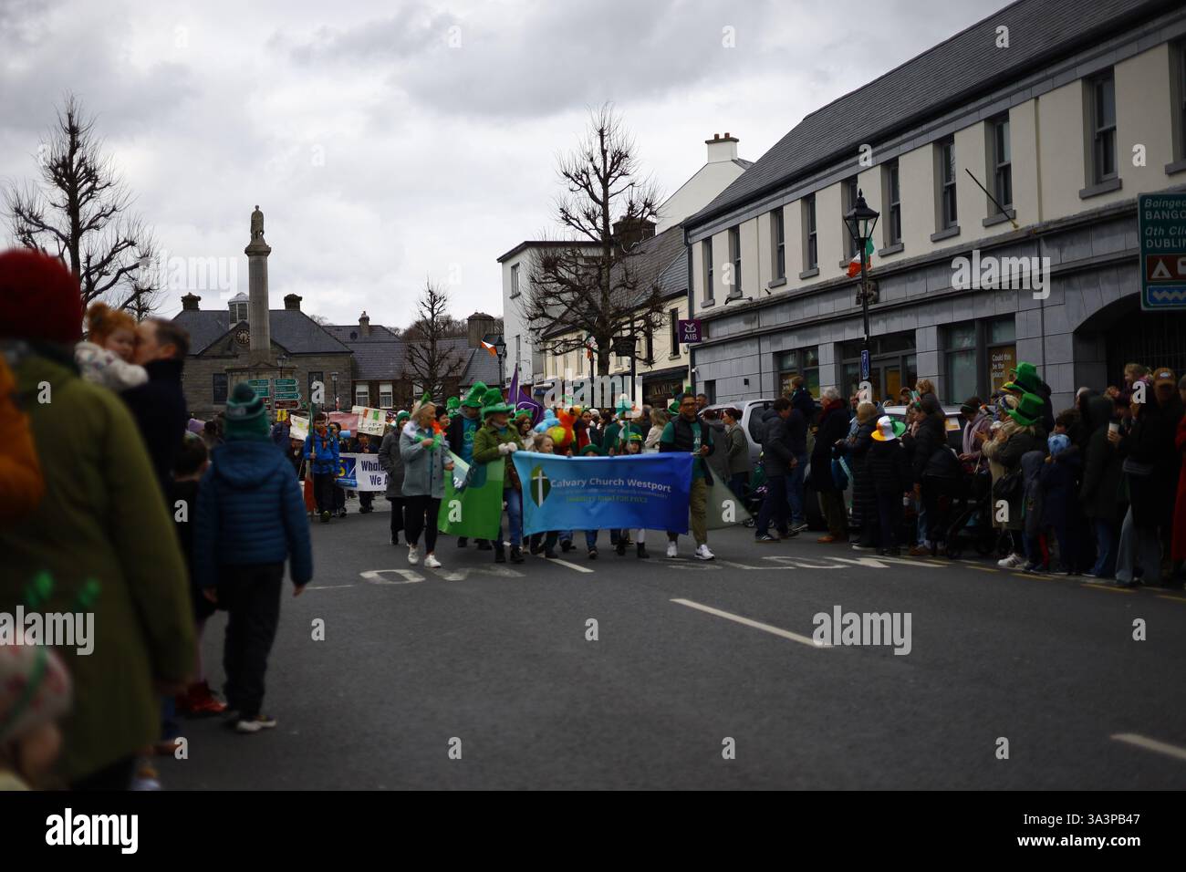 Monday March 17, 2025 - Westport, Mayo, Ireland: Former TD and ...