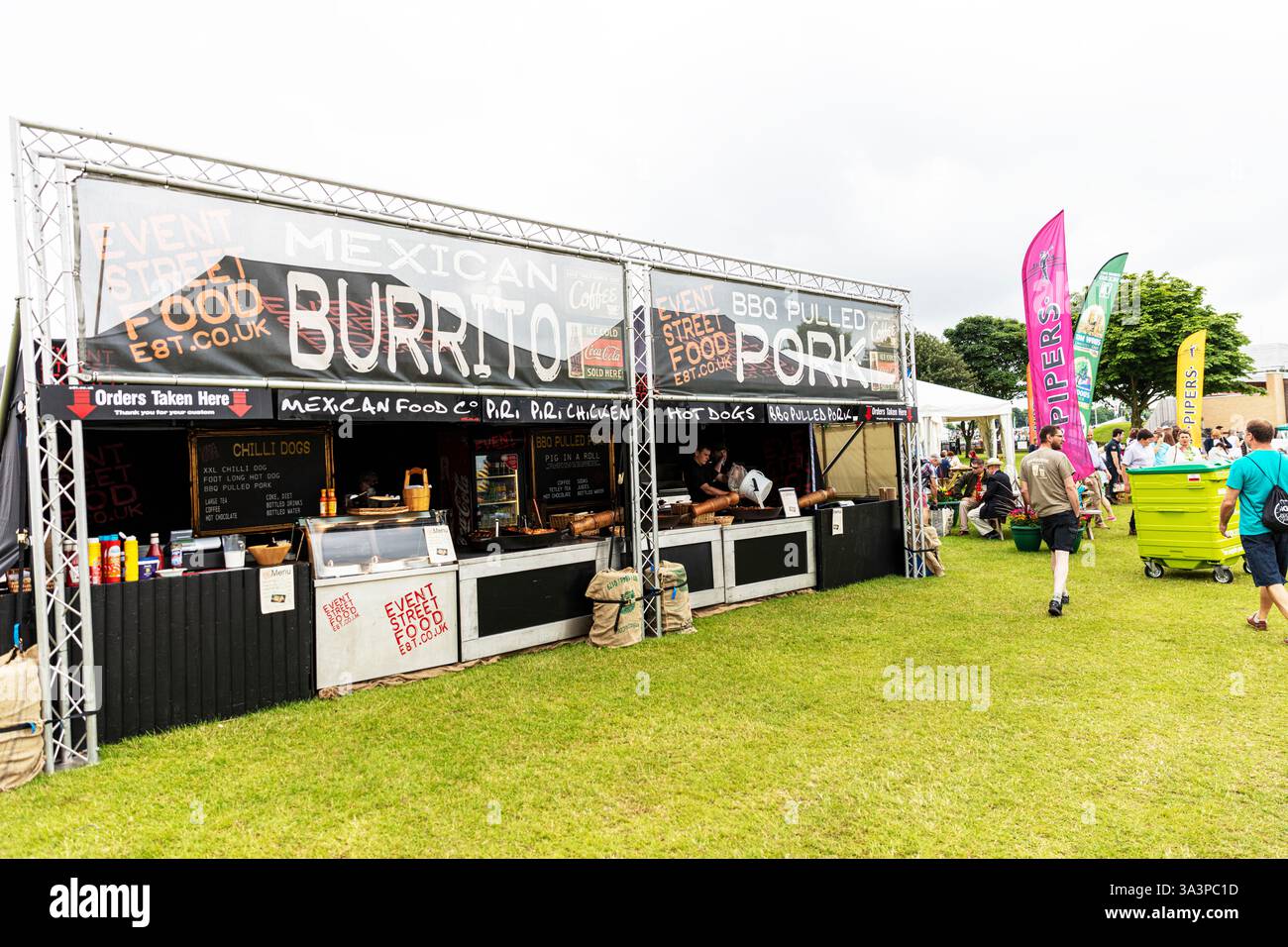 Food stall, outside food stall, Mexican food stall, Burrito food stall ...