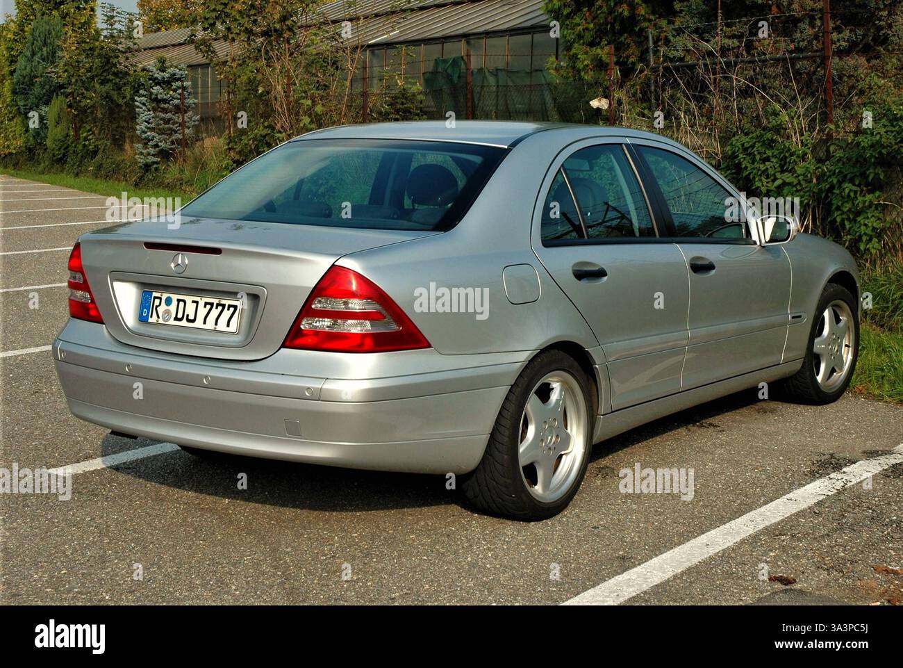 RECORD DATE NOT STATED. Mercedes Benz, Baureihe W203 mit AMG Alufelgen ...