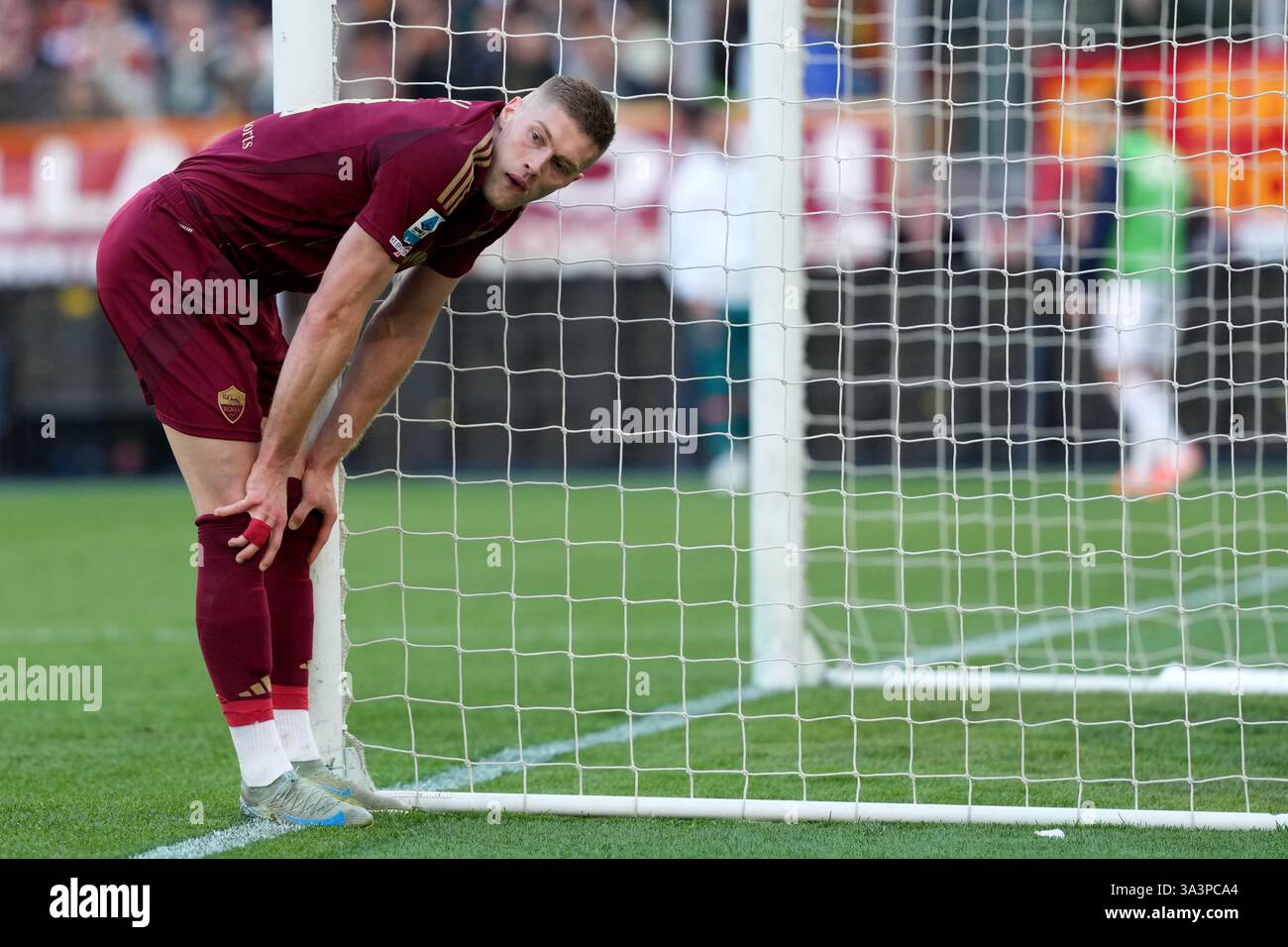 Artem Dovbyk of AS Roma during the Serie A football match between AS ...