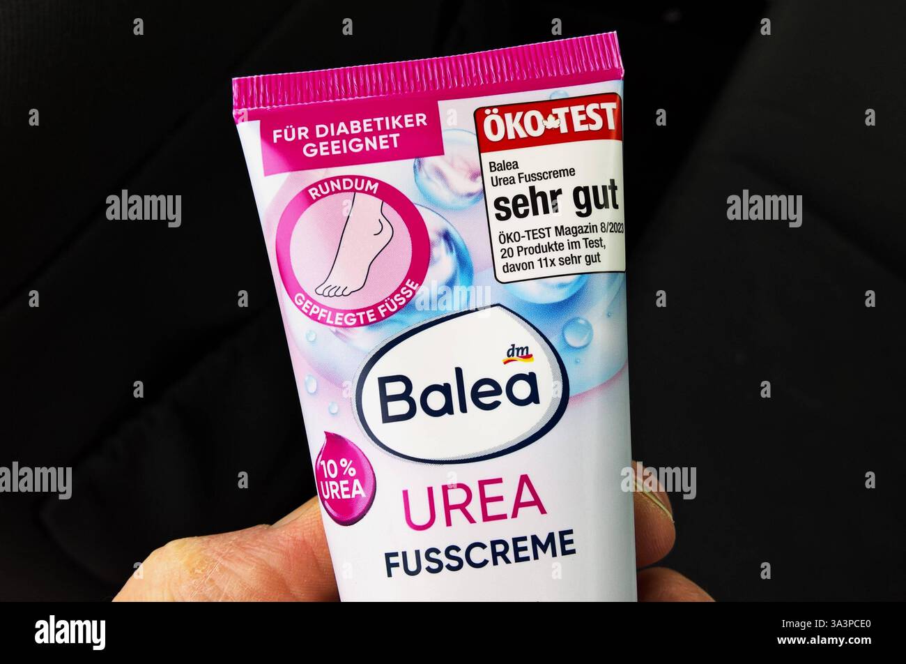 dm Drogerie, Balea Urea Fusscreme, Test sehr gut bei Öko Test. Balea ...