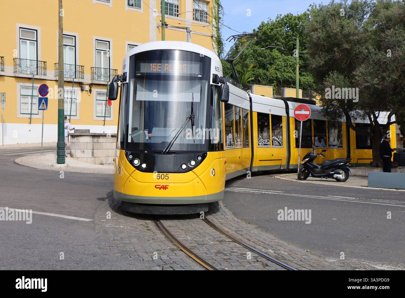 City tram in europe hi-res stock photography and images - Alamy