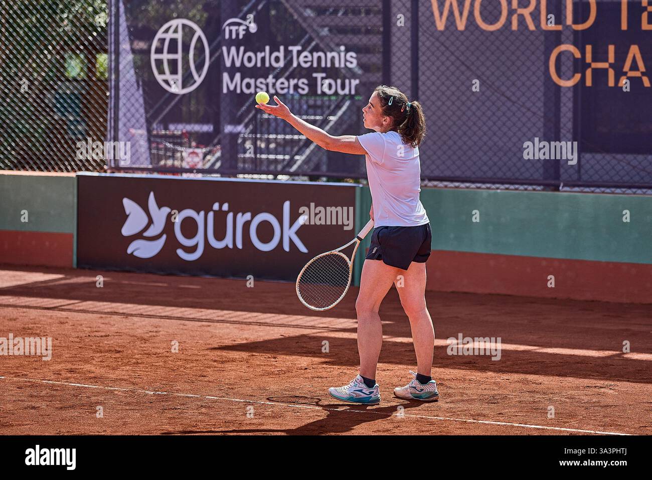 Manavgat, Antalya, Turkey. 16th Mar, 2025. Ines Moura (POR) during the ...