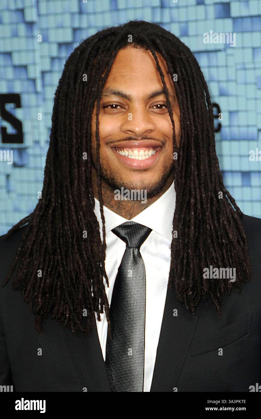 Waka Flocka Flame at the premiere of 'Pixels' at Regal E-Walk in New ...